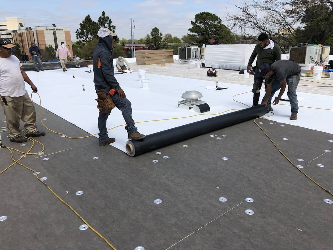 Commercial Roofing in Tulsa | single-ply Roofing
